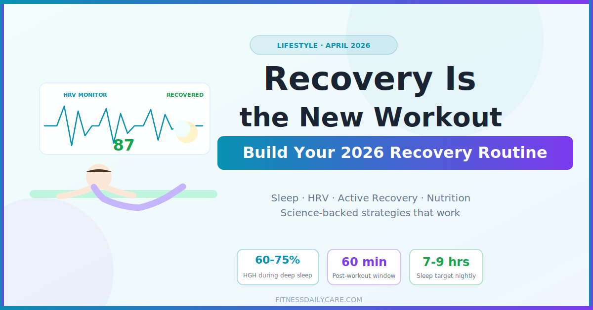 Recovery Is the New Workout — How to Build a Recovery Routine in 2026 ...